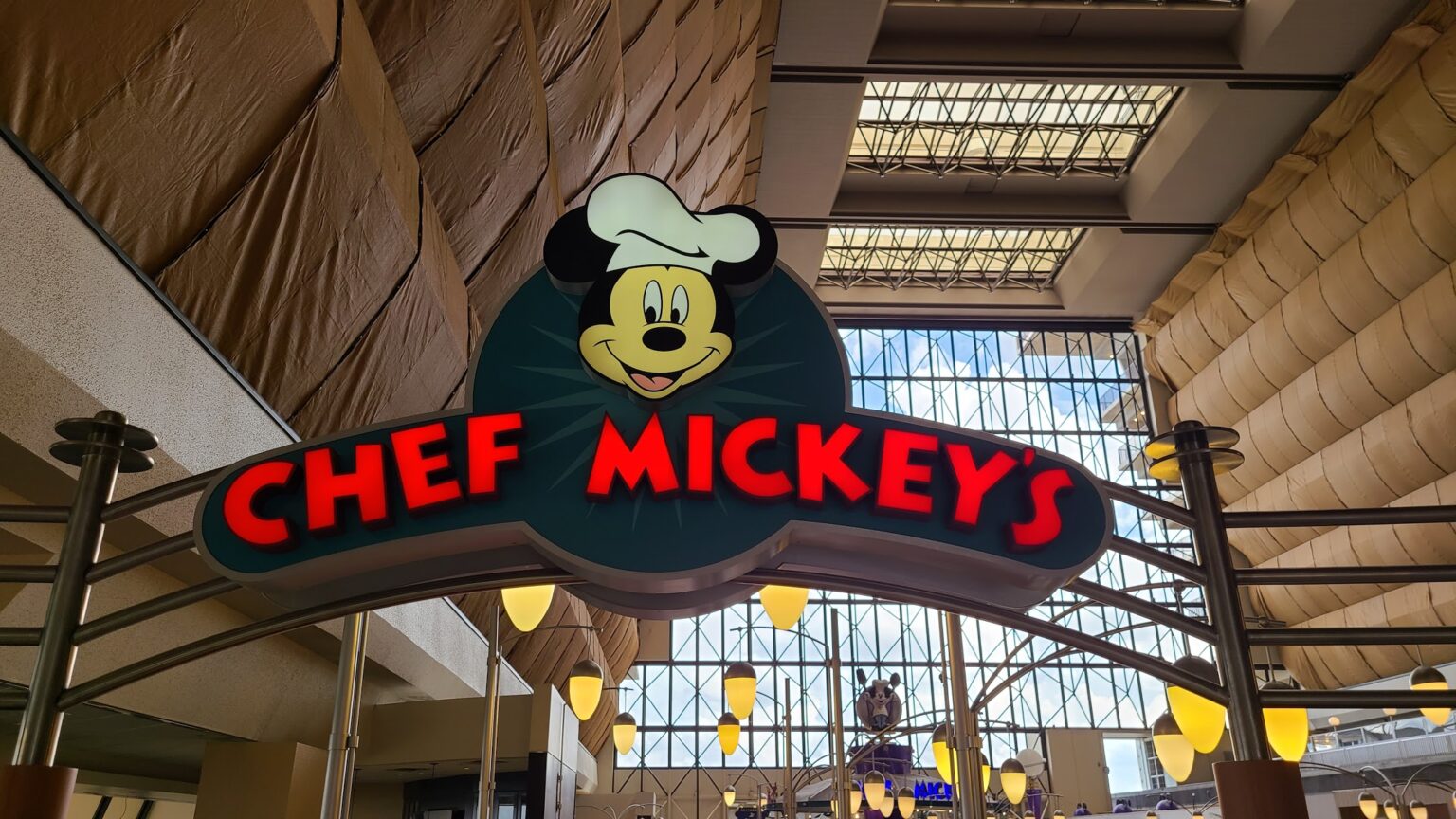 Chef Mickey’s All you Can Eat Character Dining at Disney’s Contemporary ...