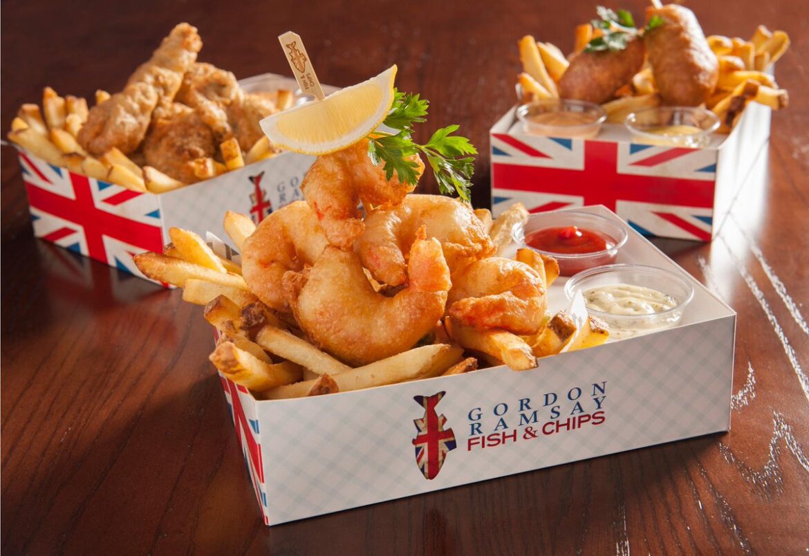 ICON Park celebrates Gordon Ramsay Fish & Chips opening | Chip and Company