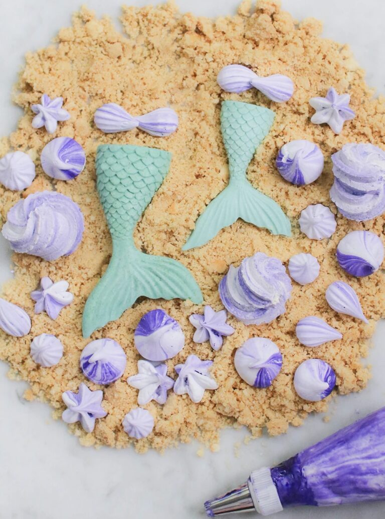 Look At These Delicious Little Mermaid Chocolate And Meringue Treats ...
