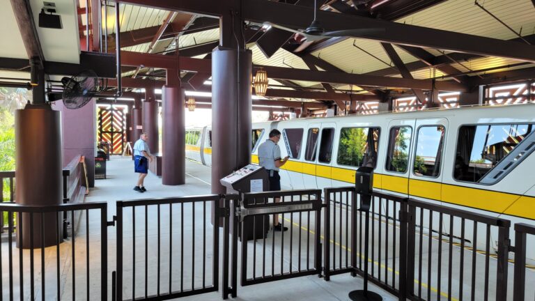 Disney's Polynesian Resort Monorail Station is now in operation | Chip and Company