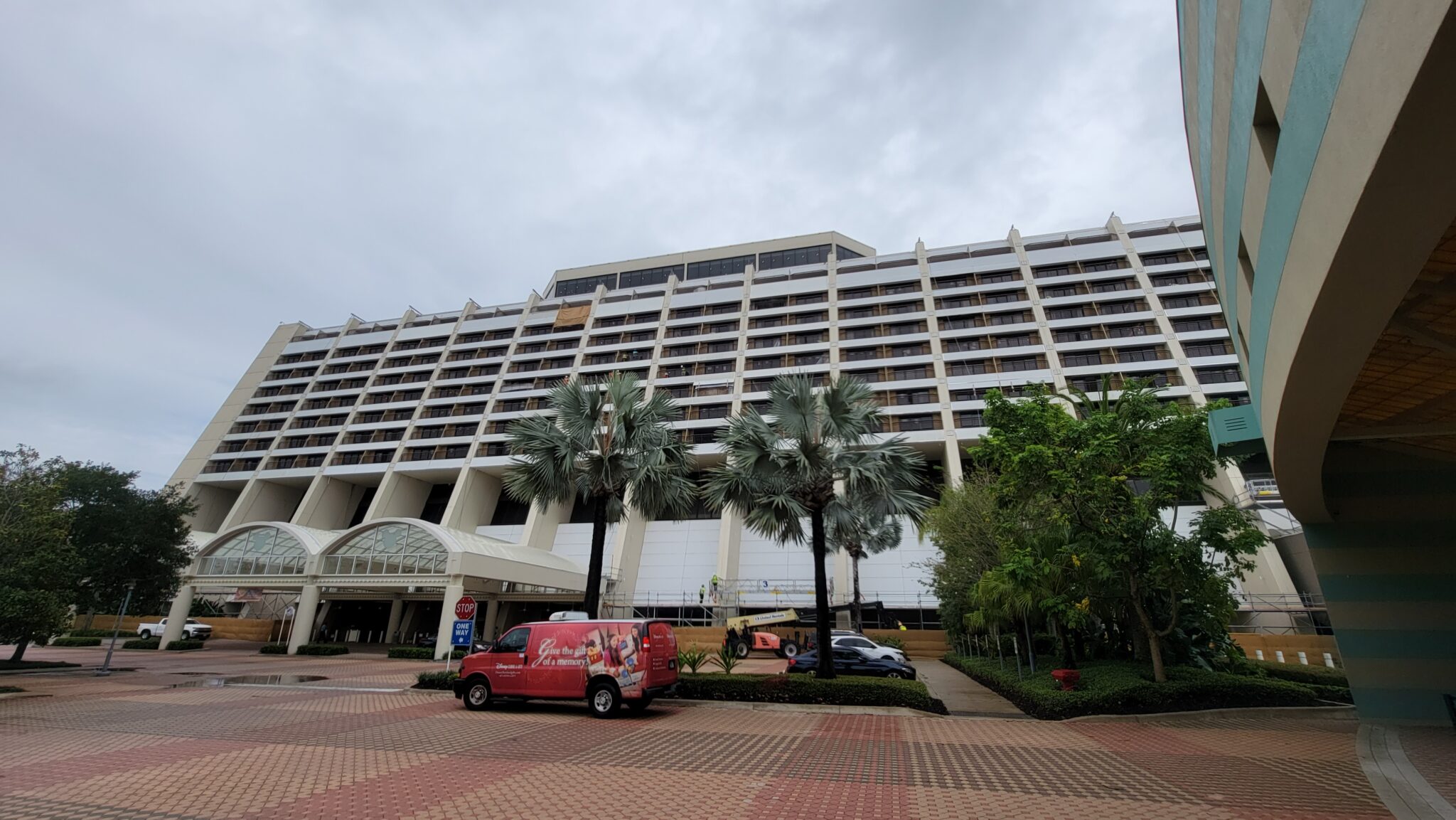 Disney's Contemporary Resort Construction progress | Chip and Company