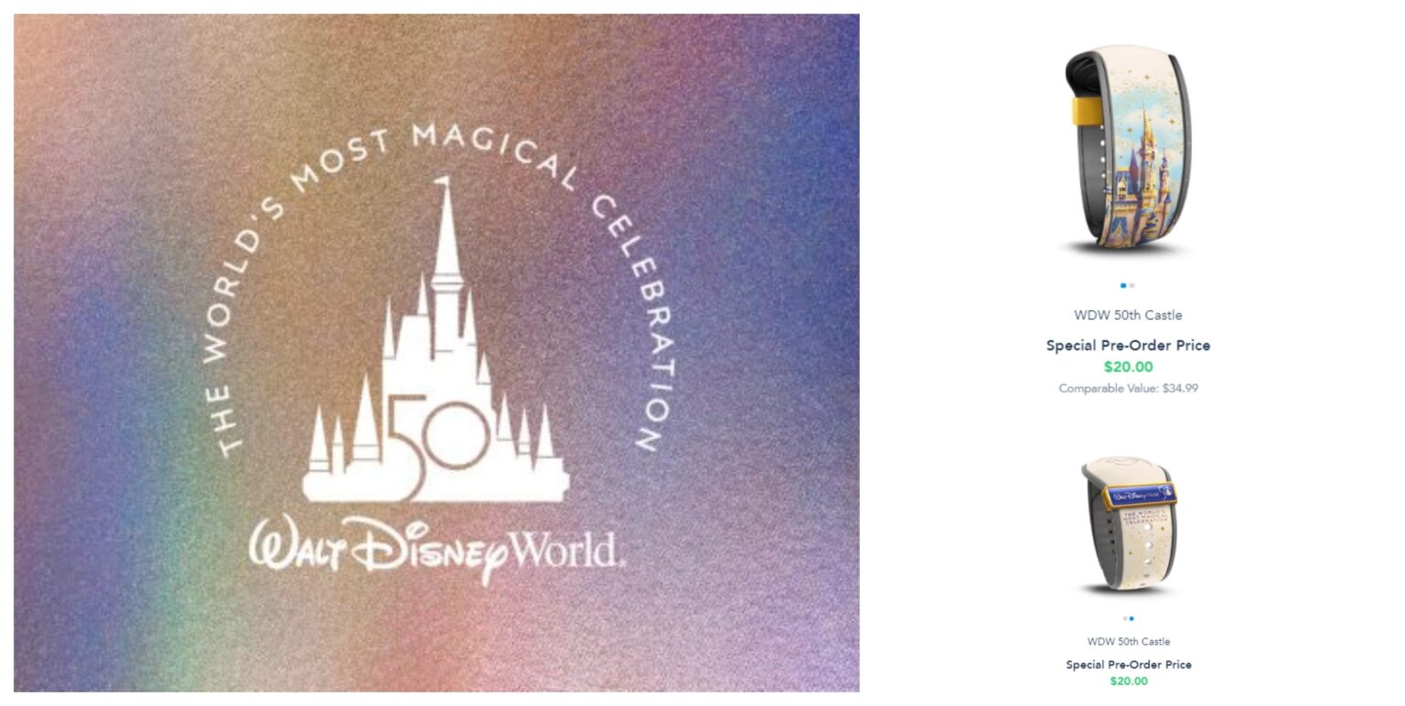 Special 50th Anniversay Magic Band now available for Resort Guests and ...