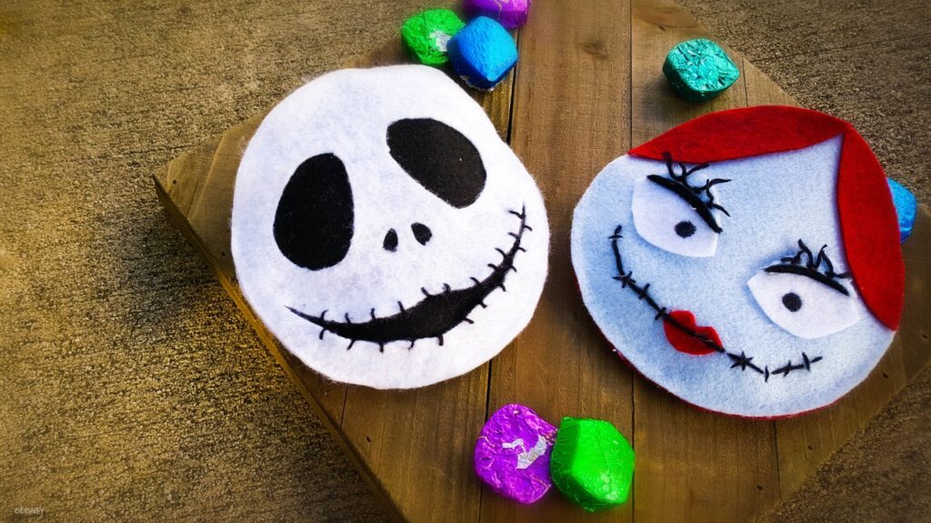 Jack And Sally Candy Pouch To Go Trick Or Treating! | Chip and Company