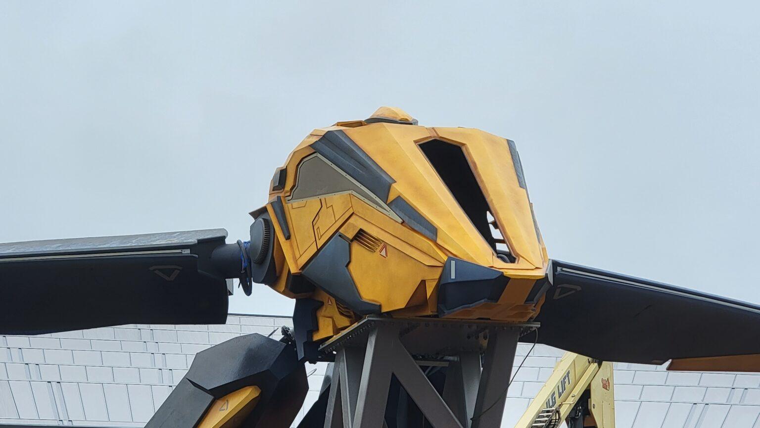 Guardians of the Galaxy Cosmic Rewind Nova Corps ship is taking shape ...