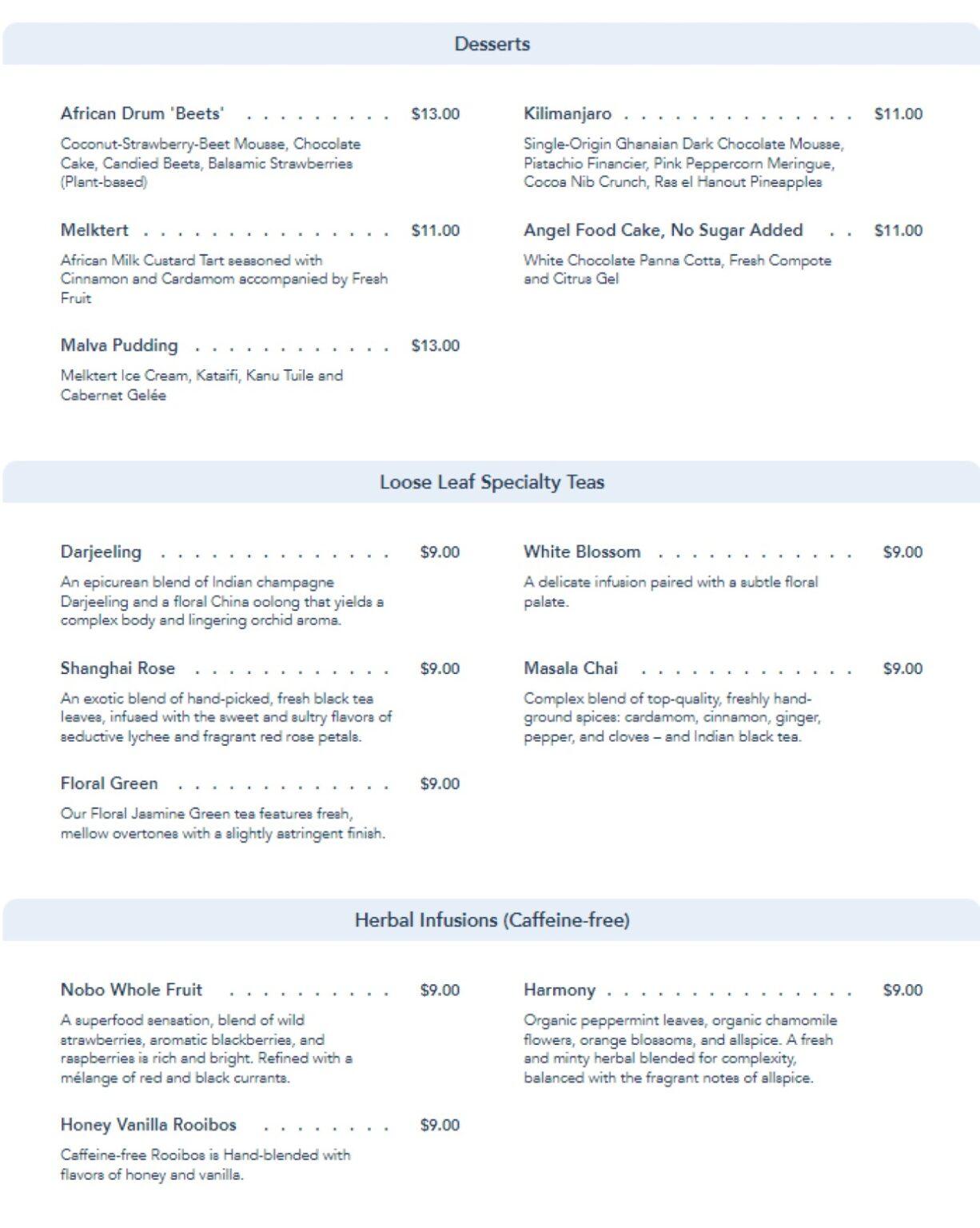 Menu revealed for Jiko The Cooking Place ahead of reopening | Chip and ...