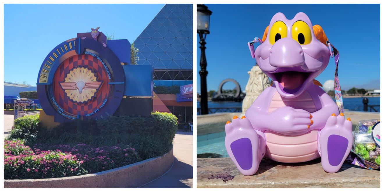 Dr. Nigel Channing (Eric Idle) Jokes about Figment Popcorn bucket craze ...