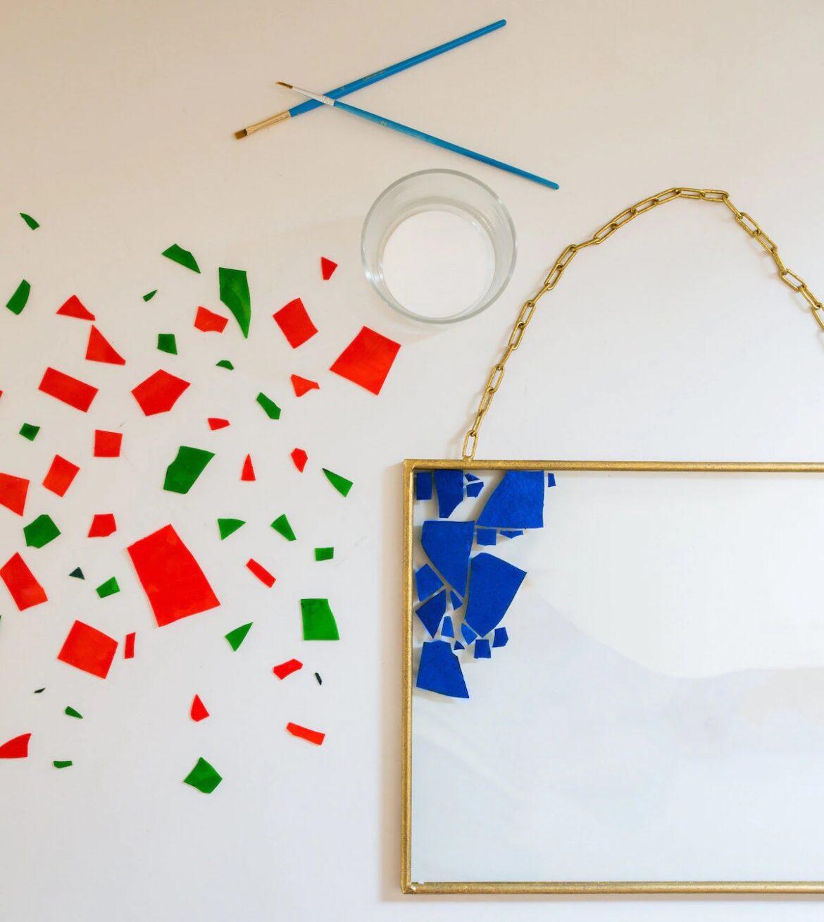Beauty And The Beast Stained Glass Pasta Art DIY To Add An Enchanting ...