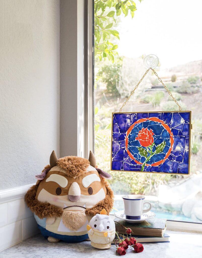 Beauty And The Beast Stained Glass Pasta Art DIY To Add An Enchanting ...