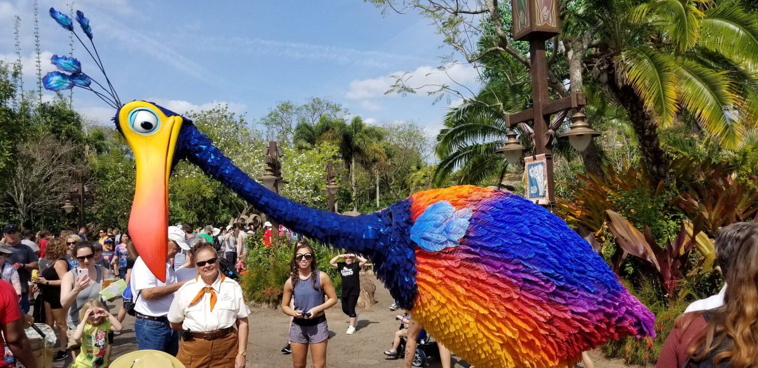 Kevin from Pixar's Up returning to Disney's Animal Kingdom | Chip and ...