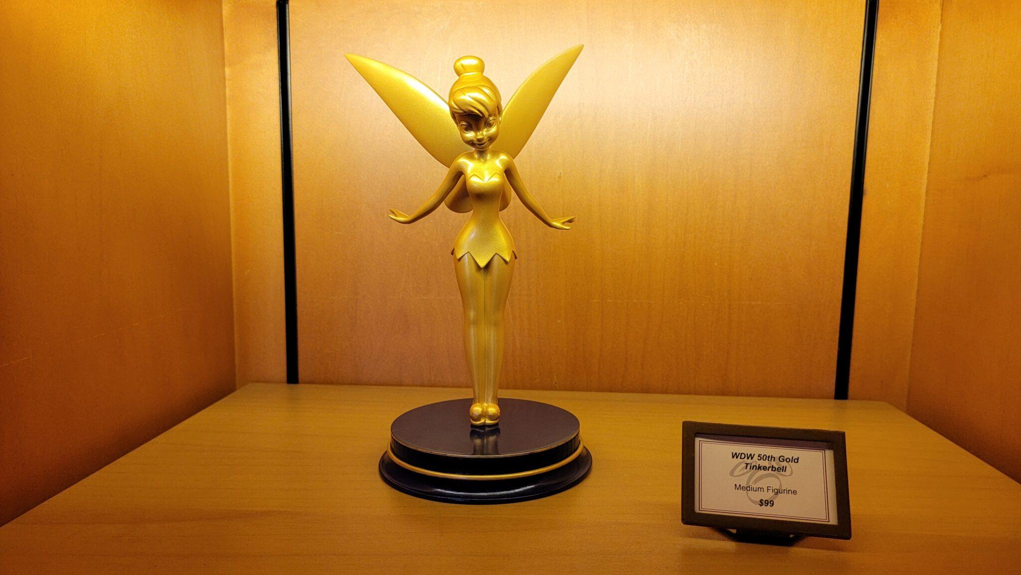 Tinkerbell Disney World 50th Anniversary Statues now at Disney World ...