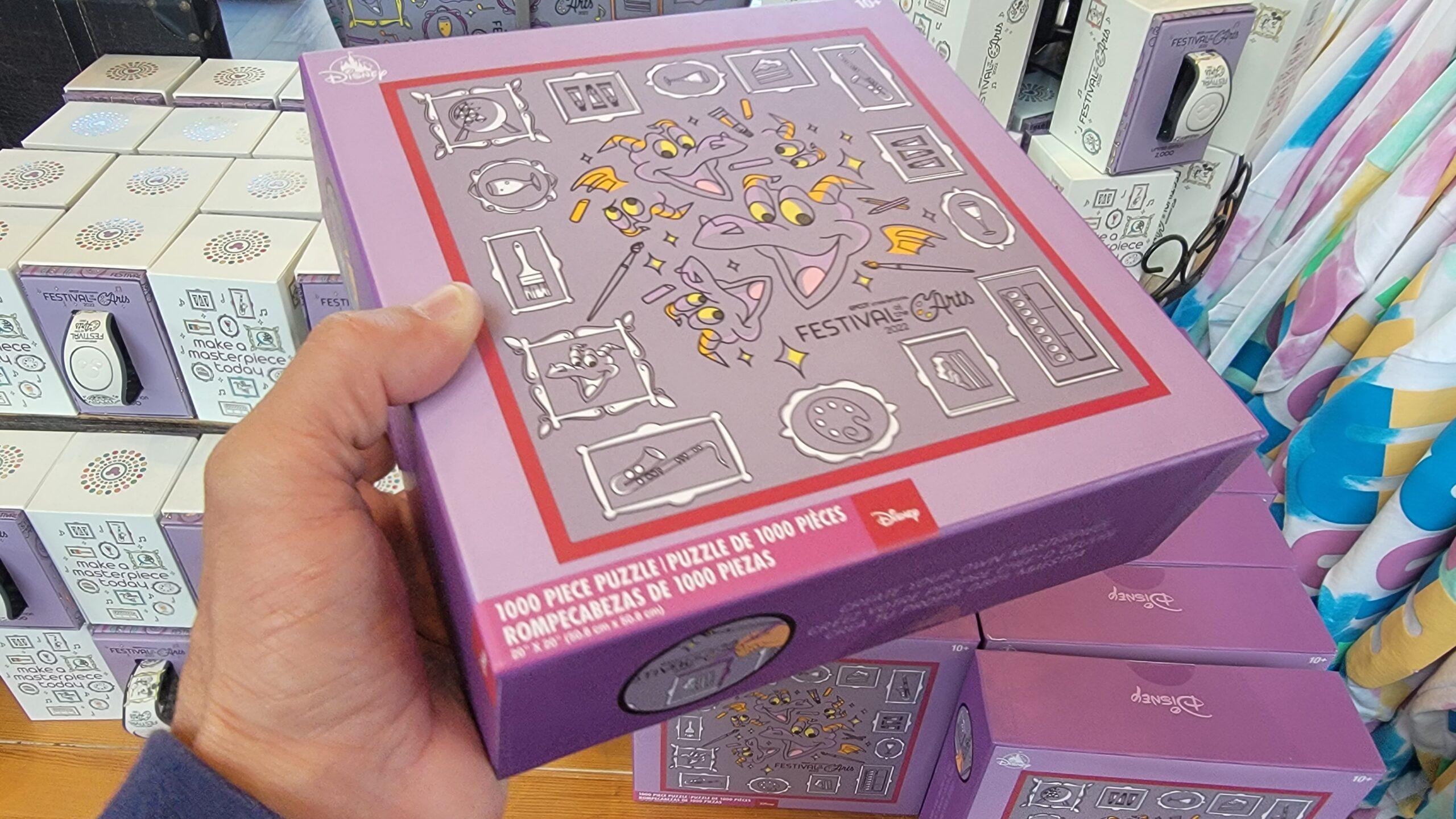 New 1000 piece Figment Puzzle for Epcot's Festival of the Arts | Chip ...