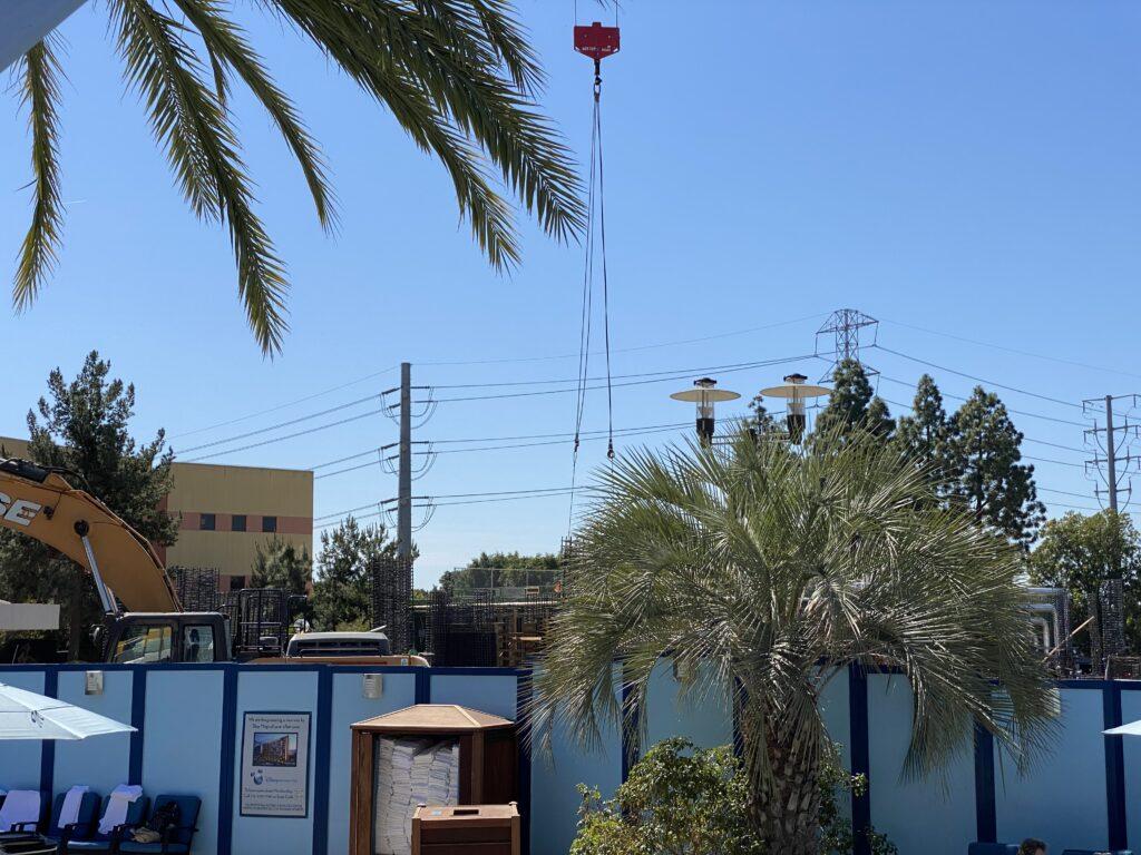 Construction update for new DVC tower at Disneyland Hotel | Chip and ...
