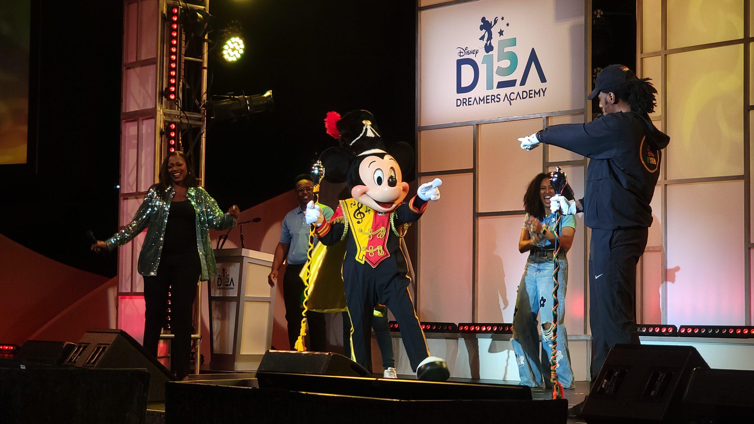 Drum Major Mickey Mouse leads a parade at Magic Kingdom during the 15th ...