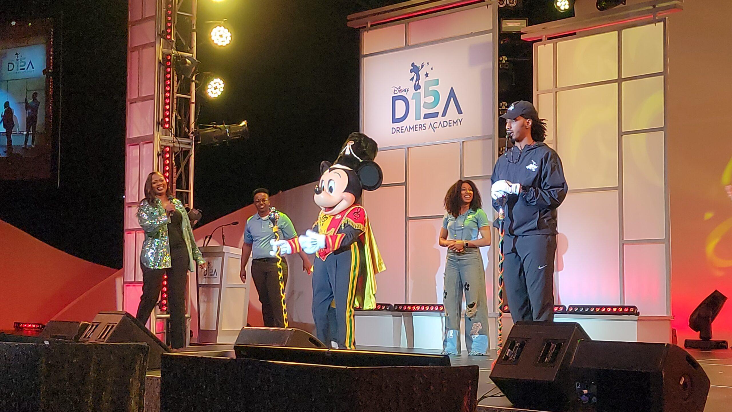 Drum Major Mickey Mouse leads a parade at Magic Kingdom during the 15th ...