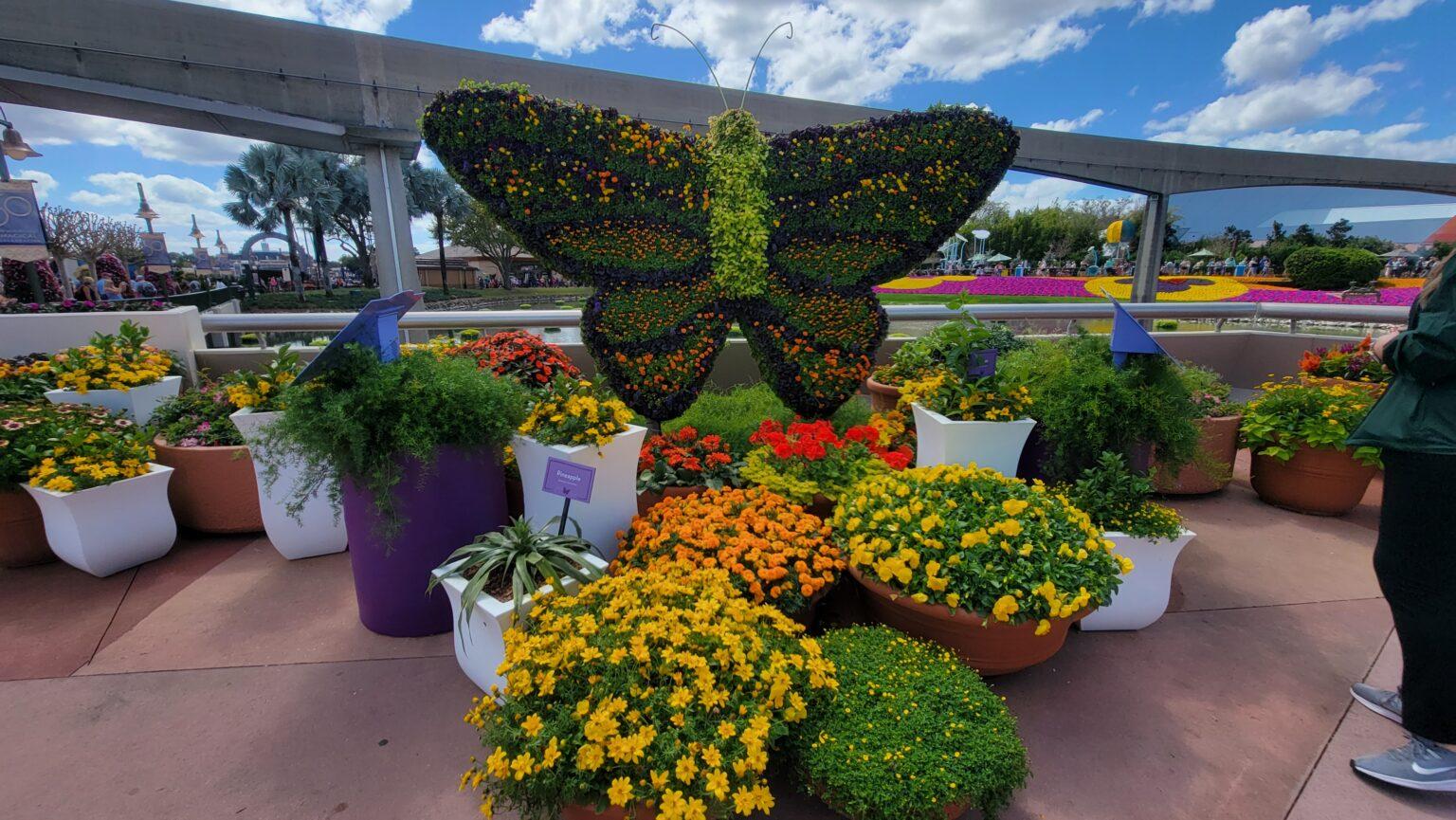 New Scentsy Blossoms of Fragrance Display in Epcot for Flower & Garden ...