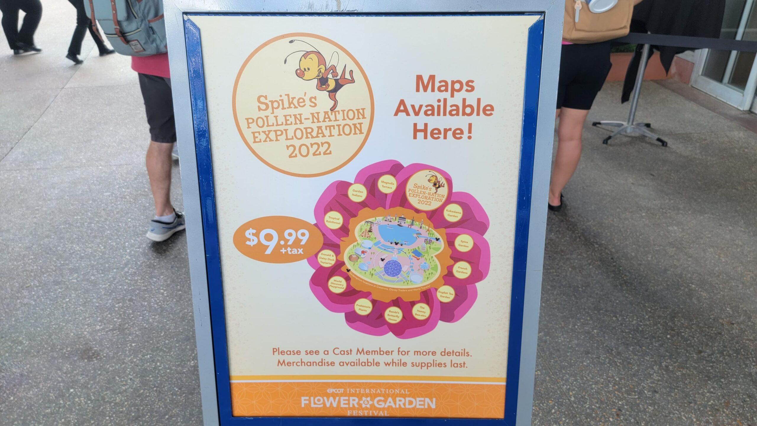 New Spike the Bee Scavenger Hunt Rewards spotted in Epcot | Chip and ...