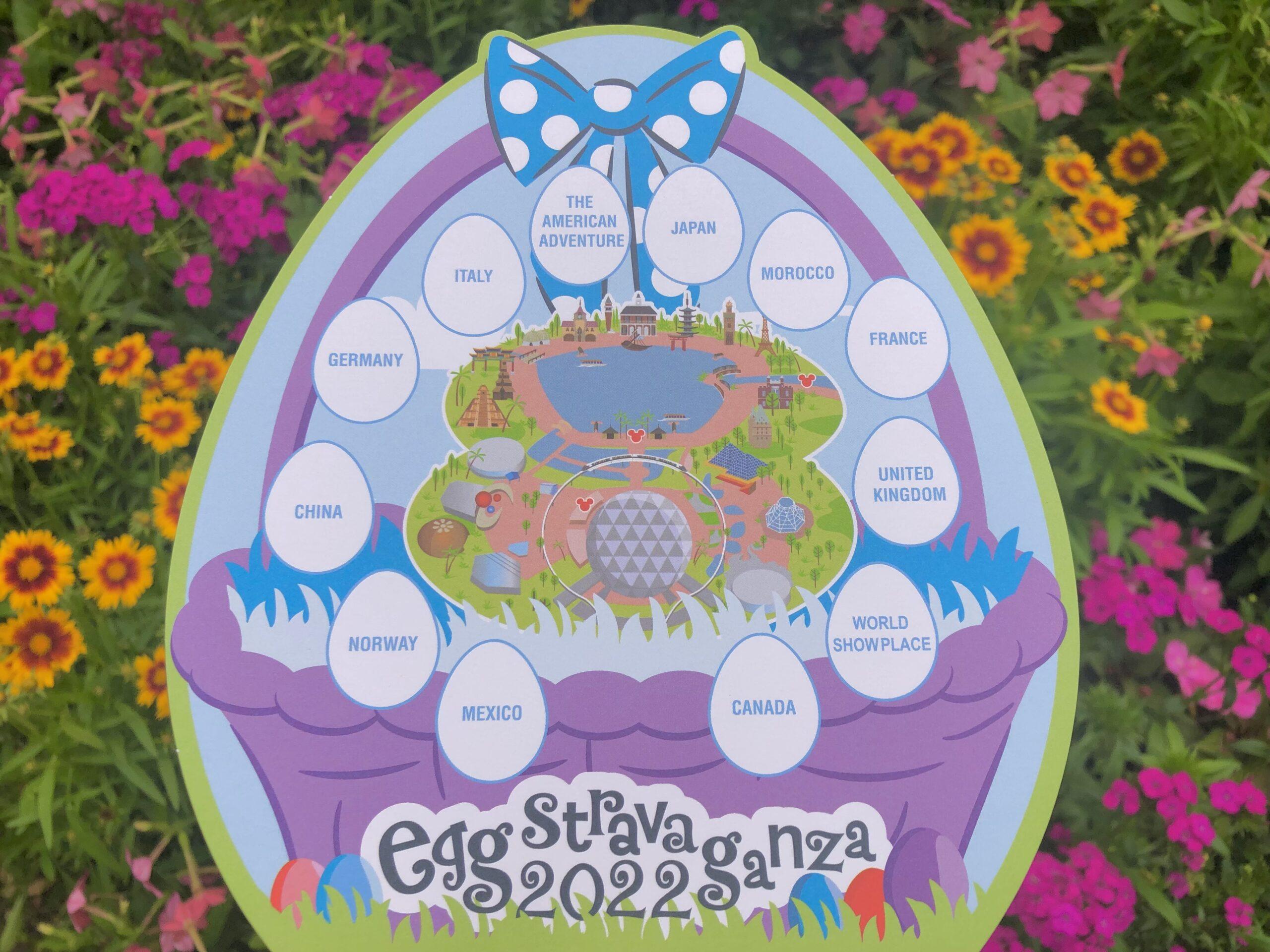 Review: Egg-Stravaganza Easter Egg Scavenger Hunt in Epcot | Chip and ...