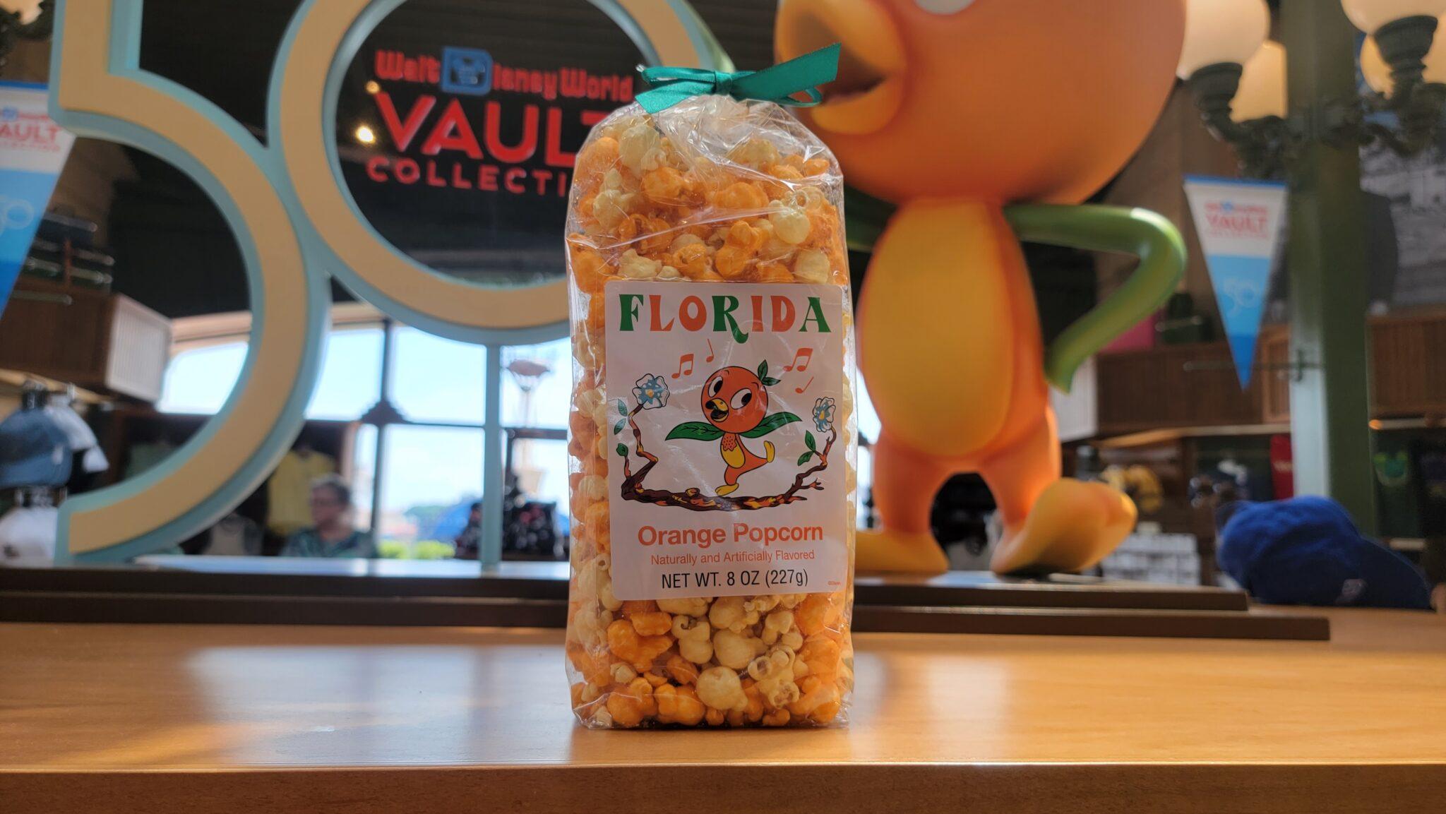 New Orange Bird Popcorn spotted in Epcot | Chip and Company