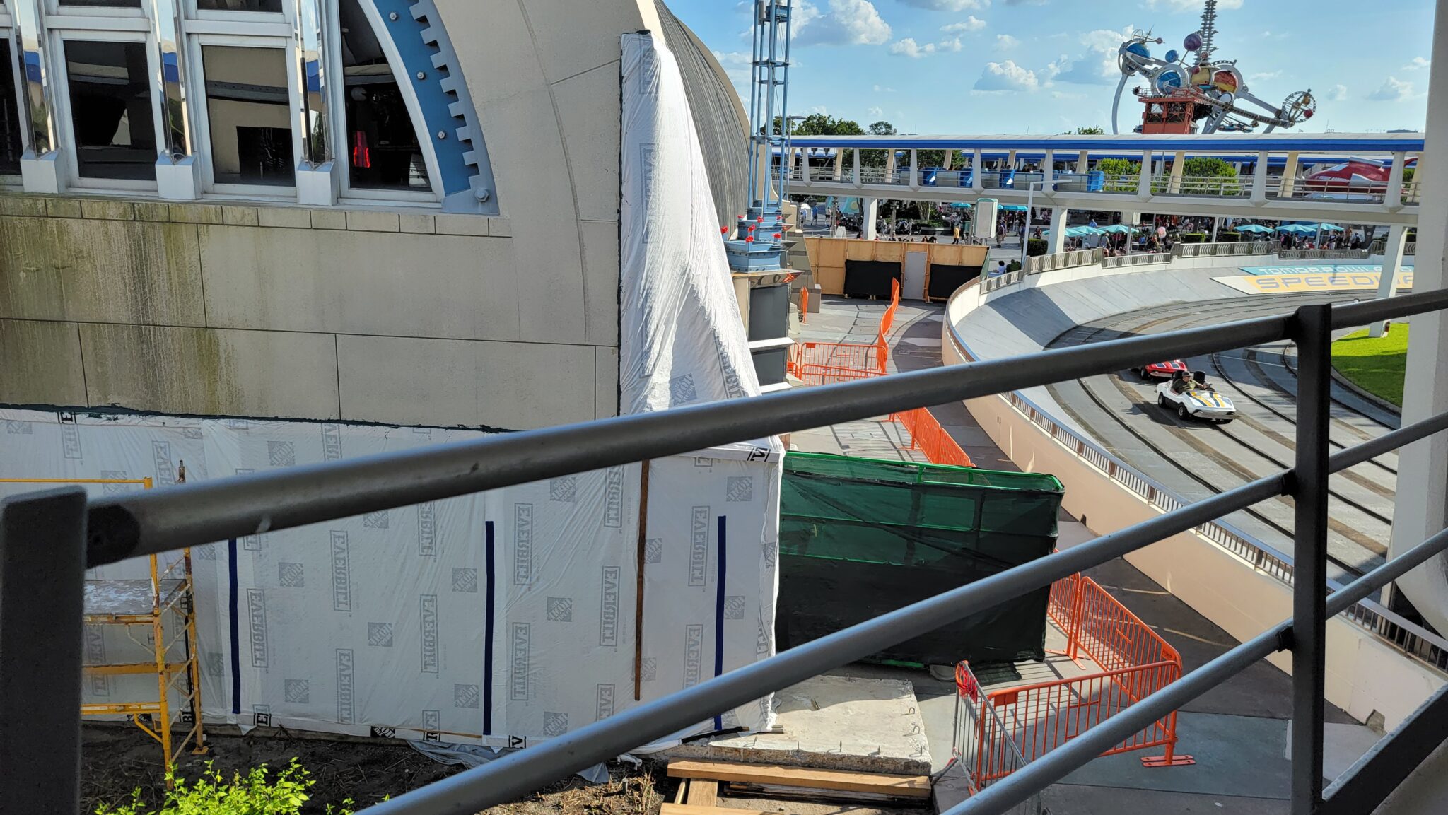 Walls are up and Construction is Underway on Tomorrowland Light and ...