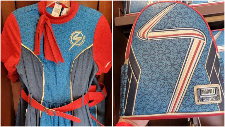 New Ms. Marvel Dress And Loungefly Backpack Available At Magic Kingdom ...