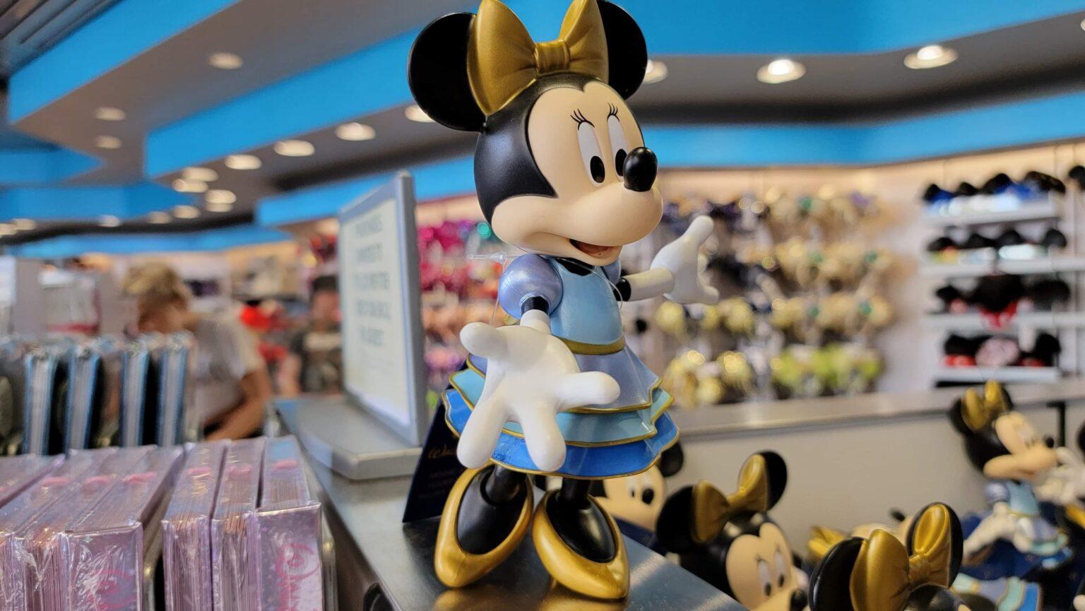 Adorable New Minnie Mouse 50th Anniversary Statue! | Chip and Company