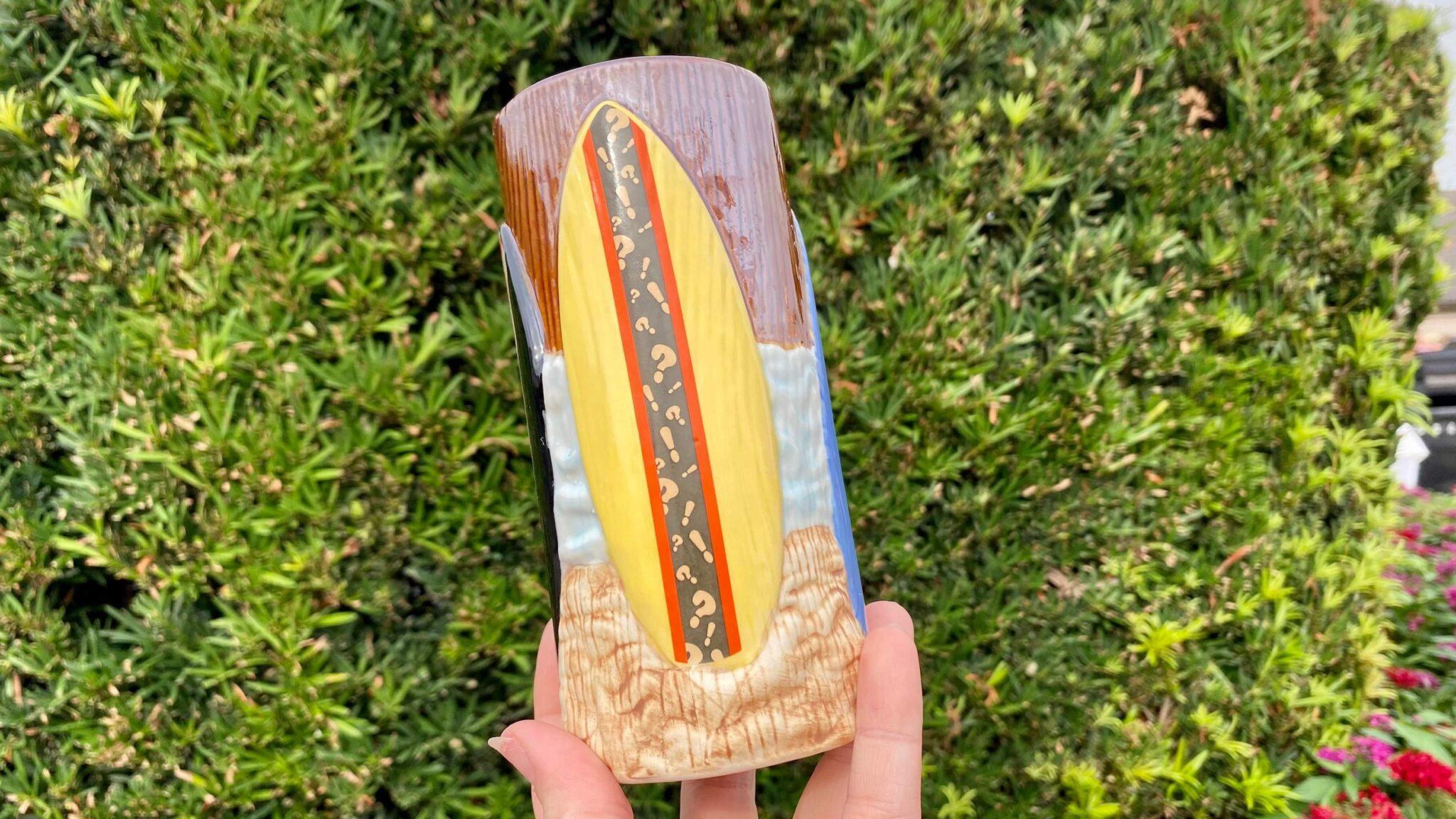 New Polynesian Resort Surfboard Tiki Mug And Papeete Pipeline Drink ...