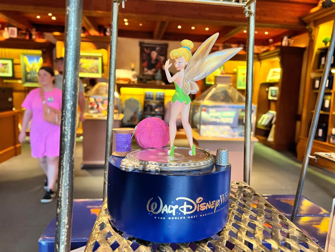 New Tinkerbell 50th Anniversary Statue in the Magic Kingdom | Chip and ...