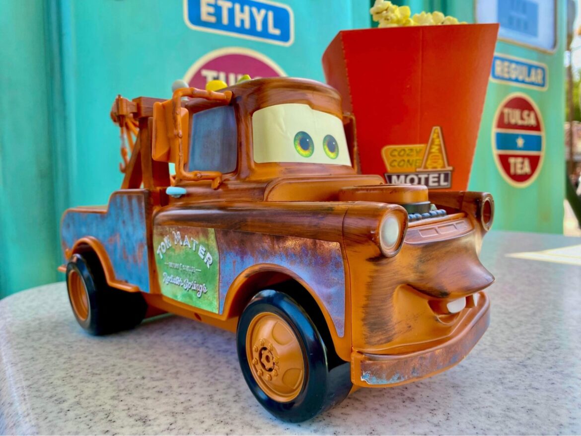 New Tow Mater Premium Bucket coming to California Adventure | Chip and ...