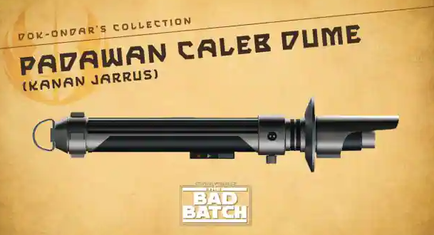 Winning Vote for Next Legacy Star Wars Lightsaber is Padawan Caleb Dume ...