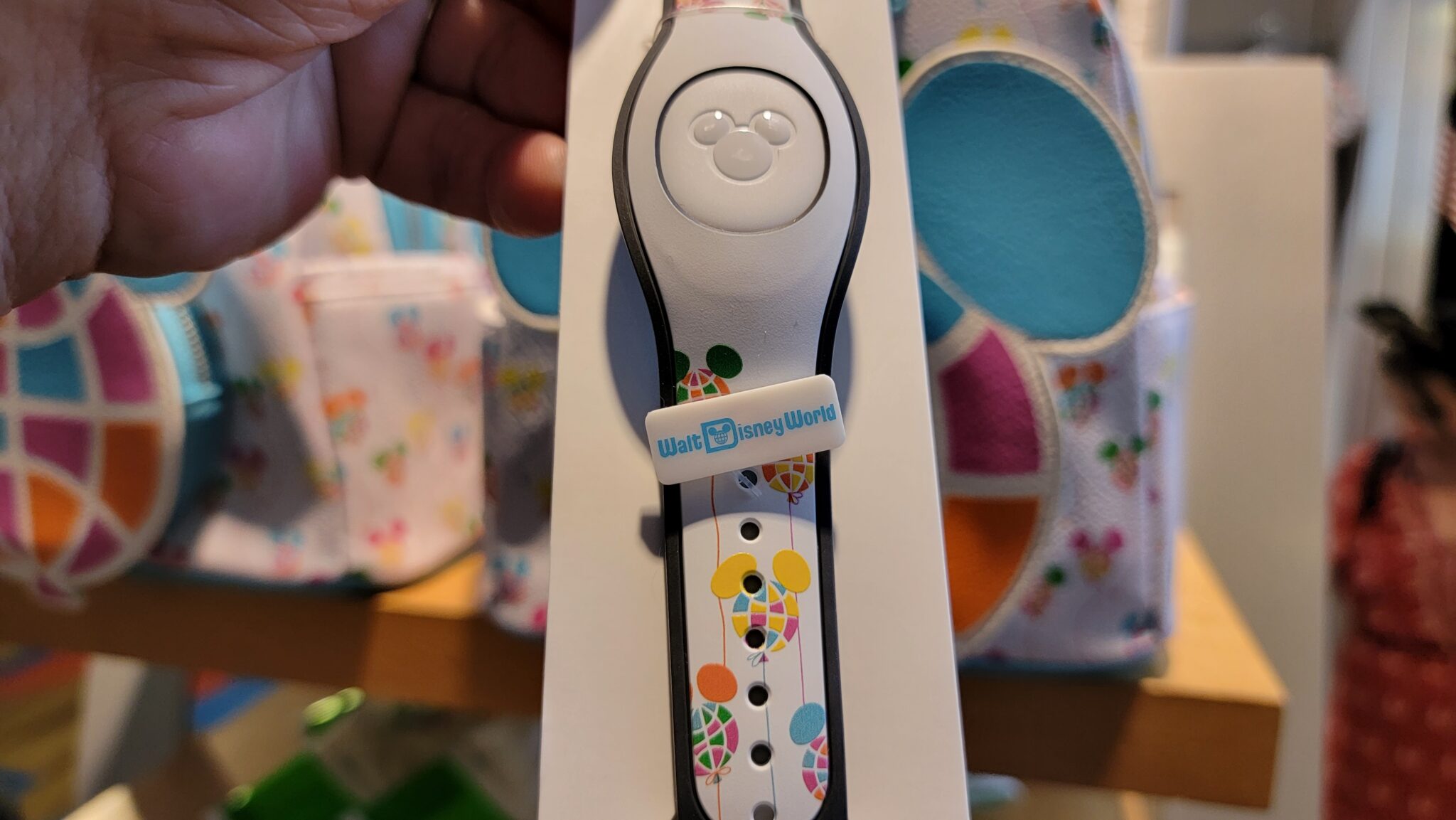 Mickey Vault Balloon Magic Band spotted at Disney's Contemporary | Chip ...