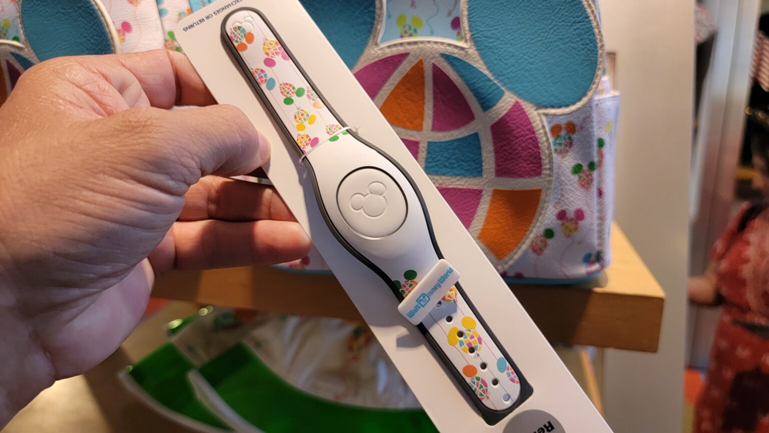 Mickey Vault Balloon Magic Band spotted at Disney's Contemporary | Chip ...