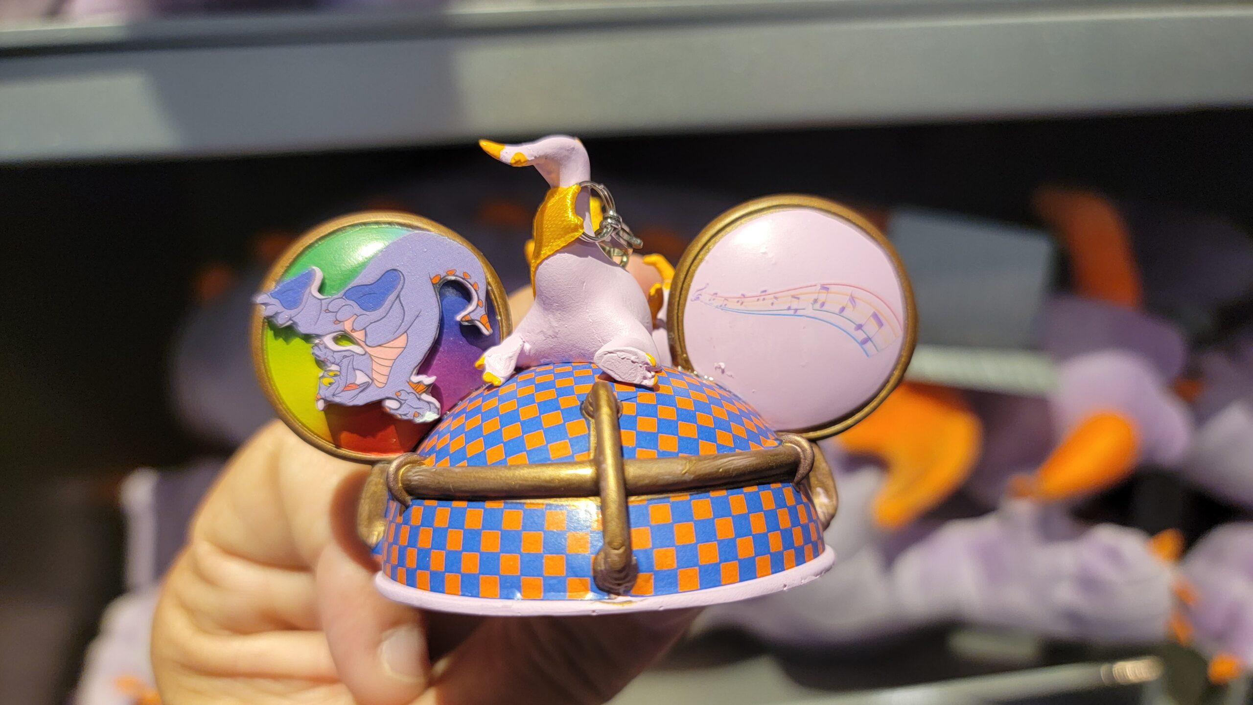 Imagination Institute Ornament features Figment Spotted in Epcot | Chip ...