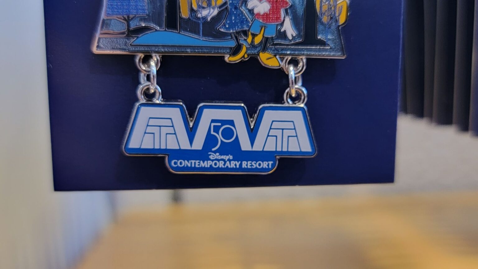 Limited Edition Disney's Contemporary Resort 50th Anniversary Pin To ...