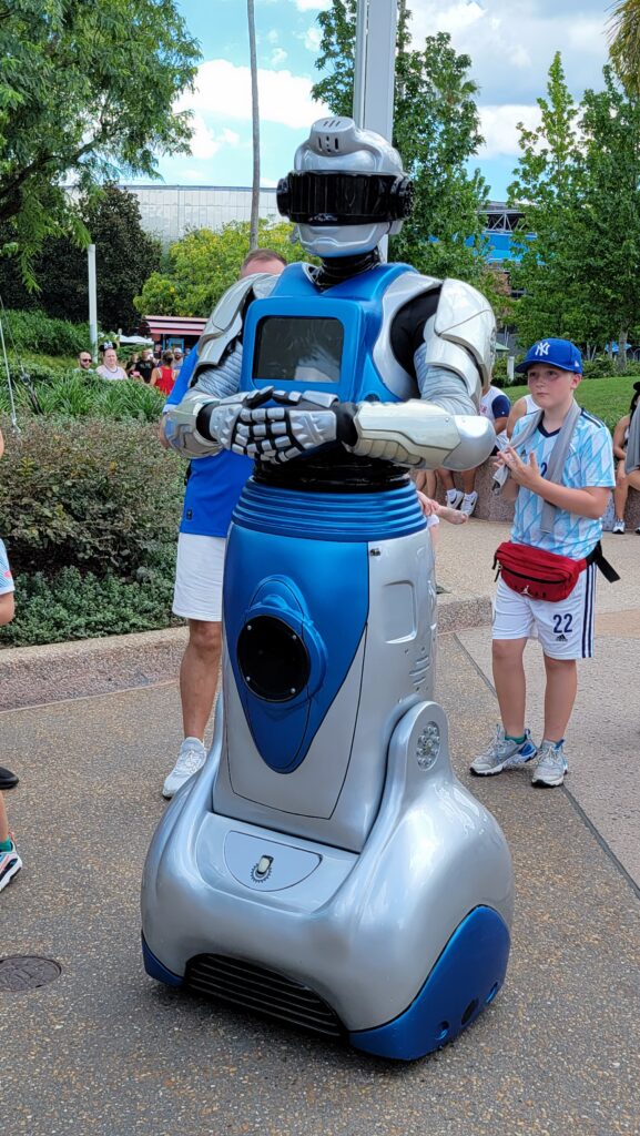 We finally found the iCAN Robot in Epcot | Chip and Company
