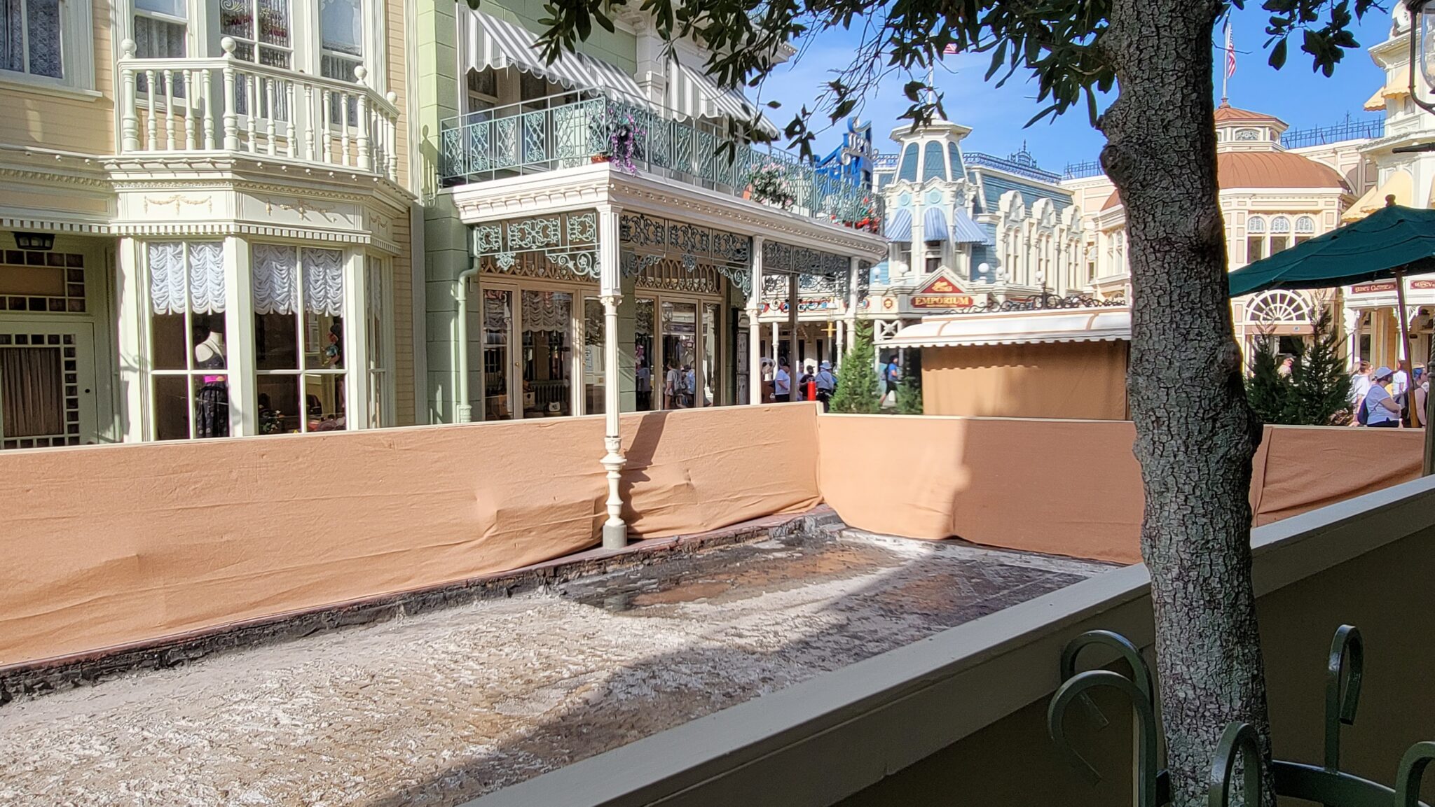 Magic Kingdom Main Street Construction still underway | Chip and Company