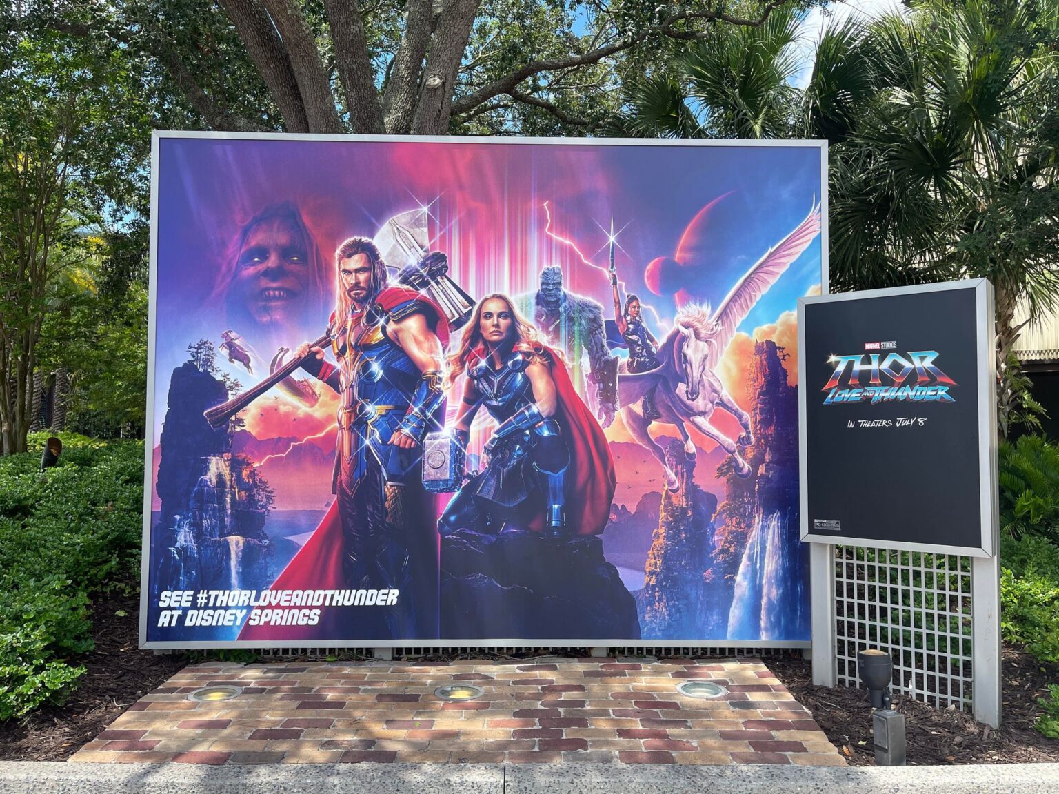 Thor: Love and Thunder Photo-Op now available in Disney Springs | Chip ...