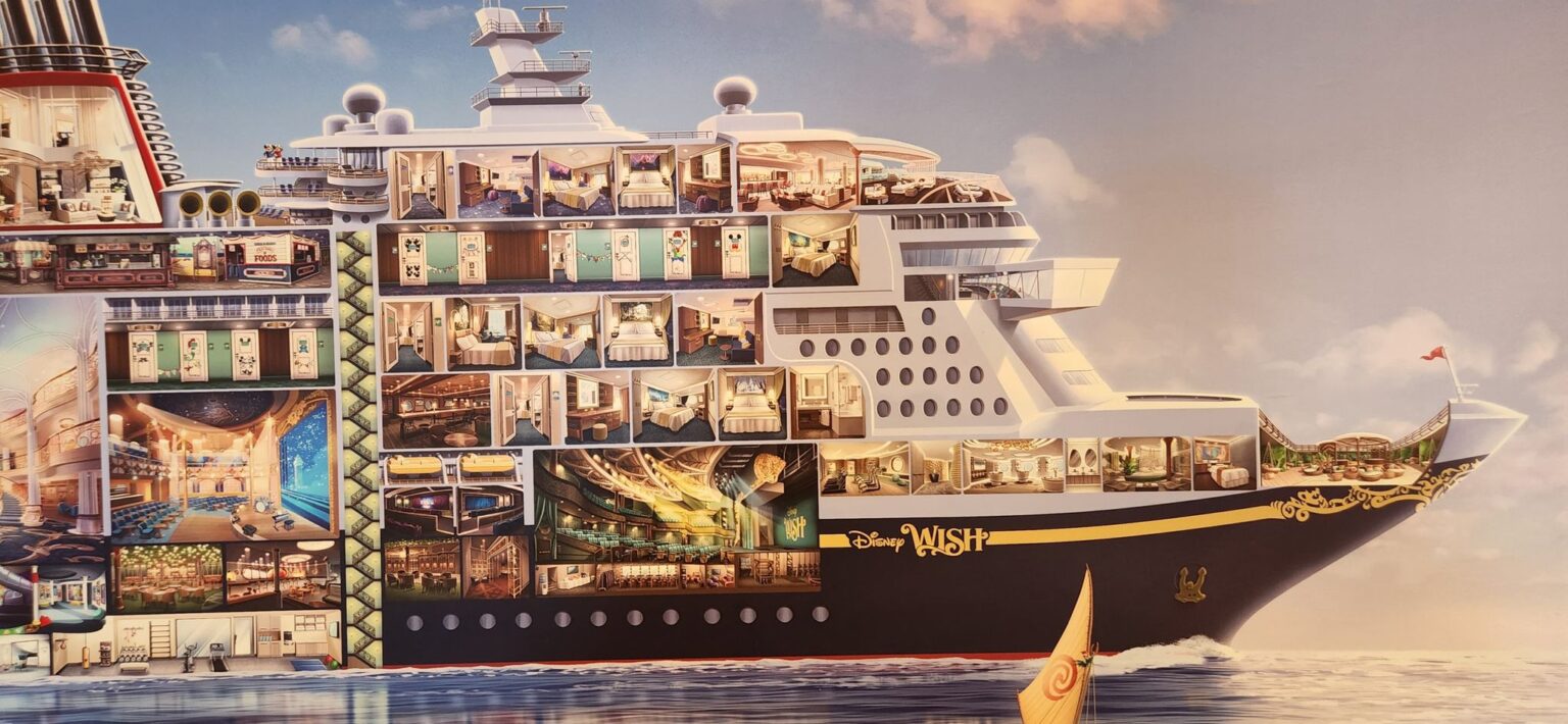See The Disney Wish From Stem To Stearn In This Stunning Mural Chip