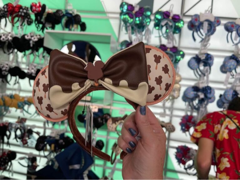 New Loungefly Scented Mickey Mouse Ice Cream Bar Ears Now At Walt ...