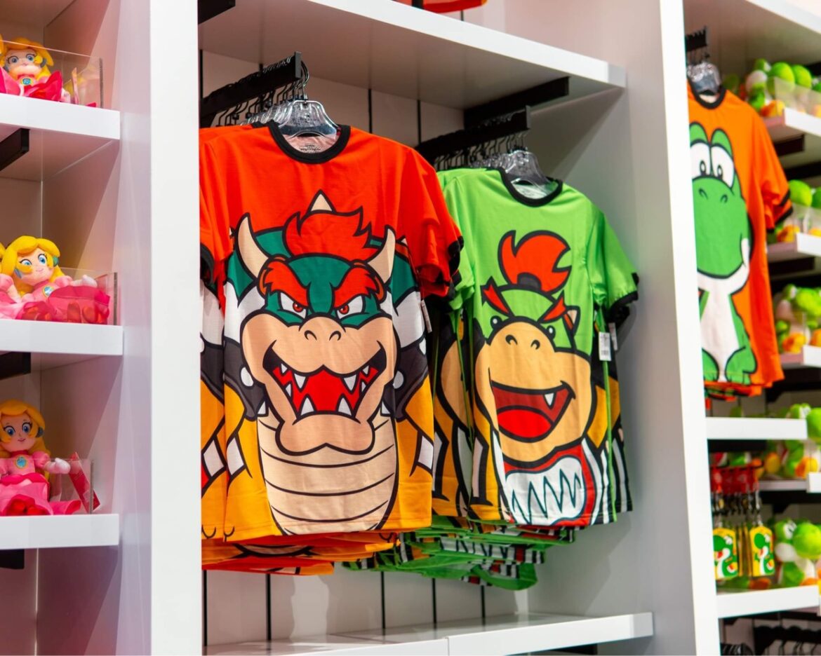 New Super Nintendo World Merch at Universal Studio Store | Chip and Company