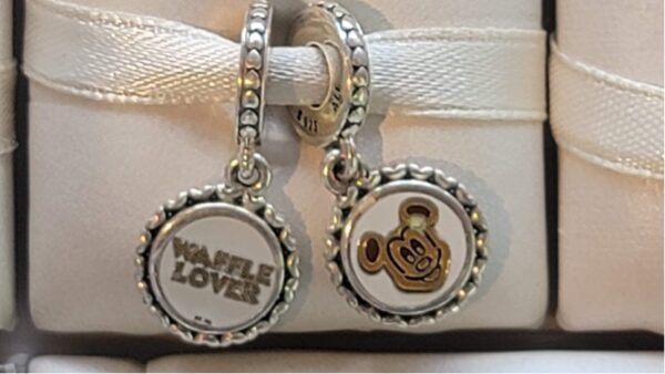 Sweet And Cute Mickey Waffle Pandora Charm Spotted At Magic Kingdom ...