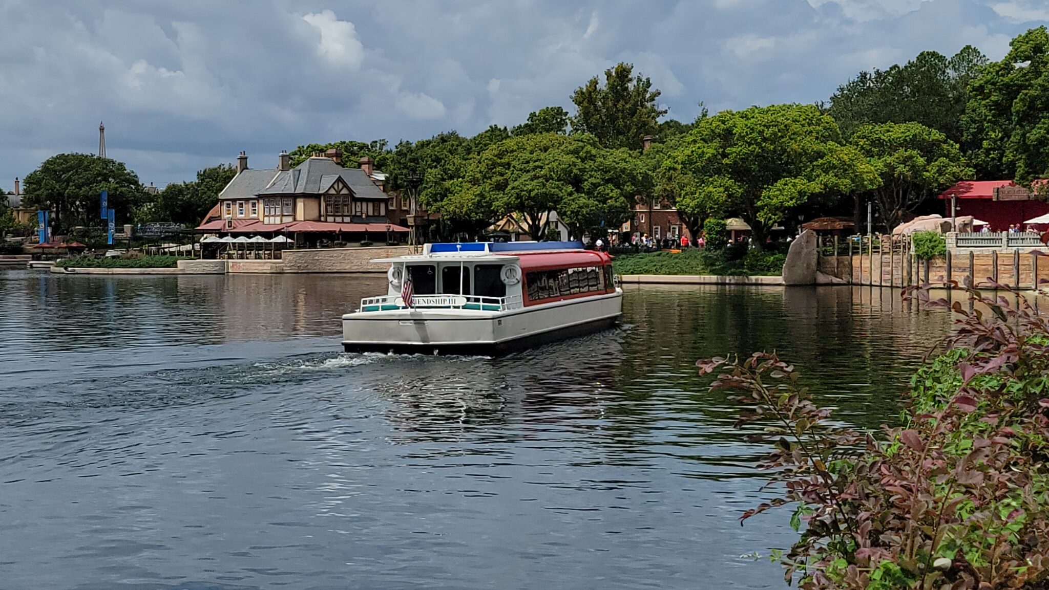 Friendship Boats receive new Paint Job in Epcot | Chip and Company