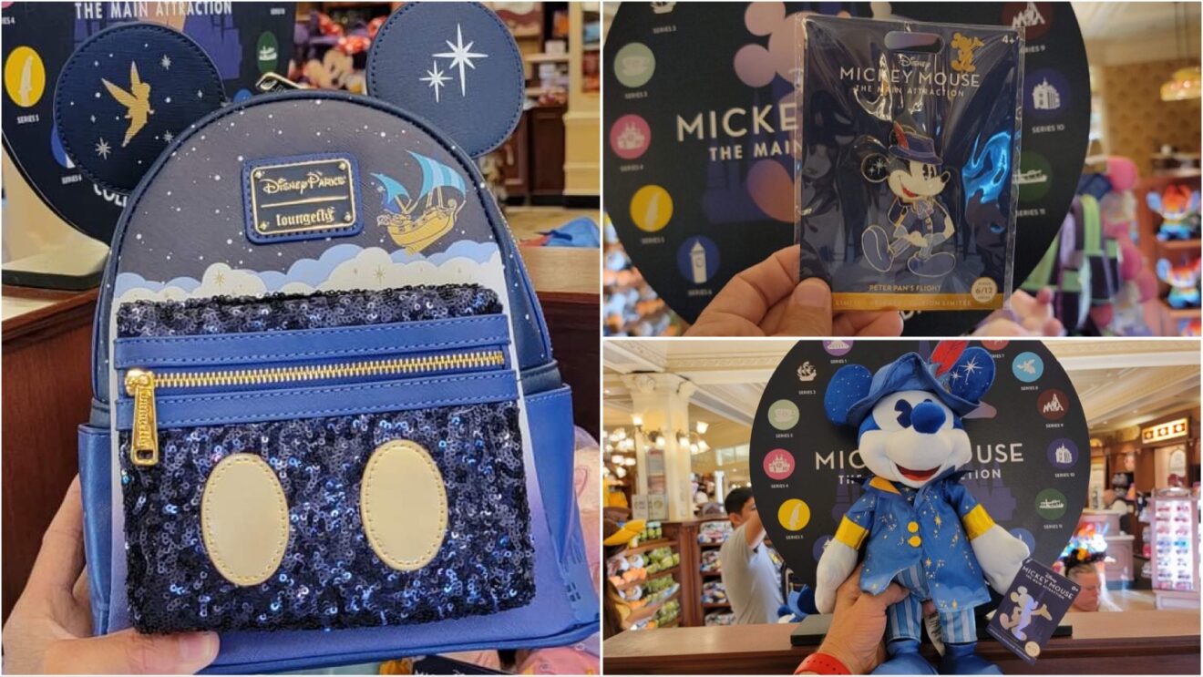 The Mickey Mouse The Main Attraction Peter Pan's Flight Collection Is ...