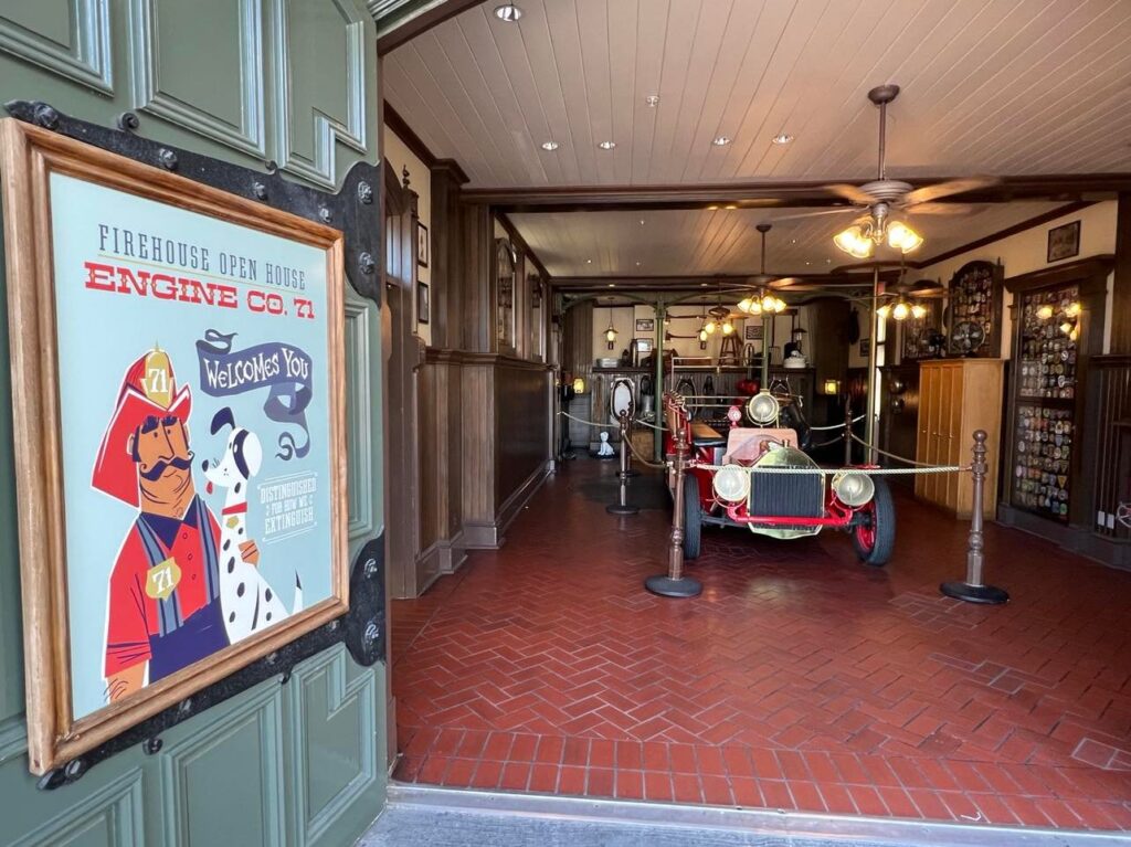 Super cute 101 Dalmatians statues Added to Main Street Firehouse in the ...