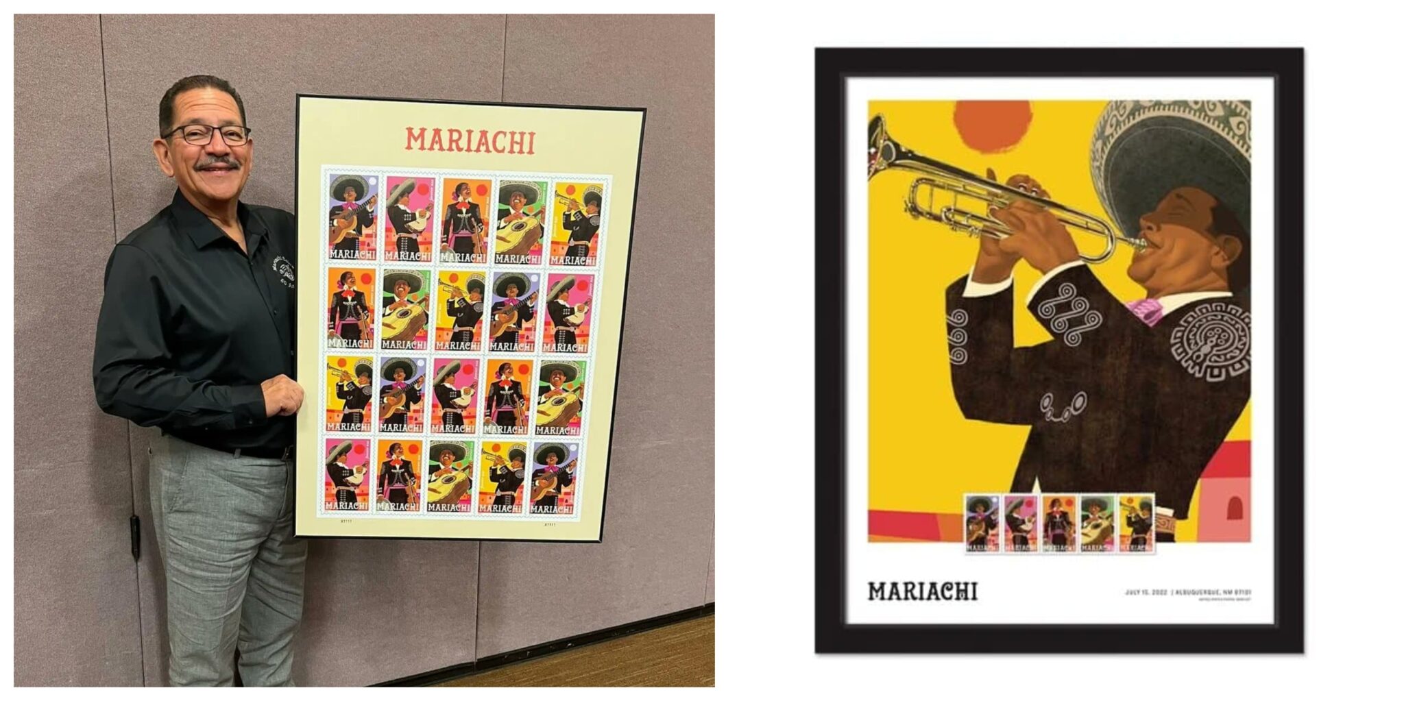 Mariachi Cobre Band Director Featured on New USPS Postage Stamp | Chip ...