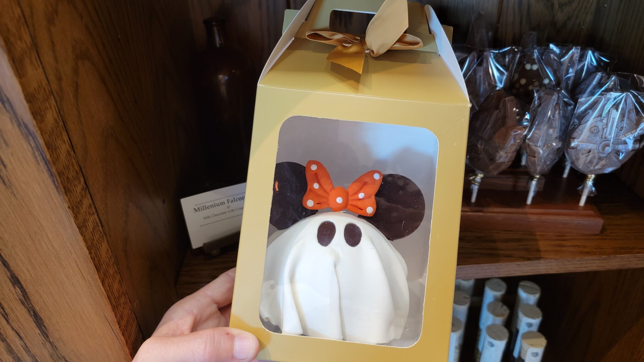 Chocolate Minnie Ghost Piñata now available at Disney Springs | Chip ...