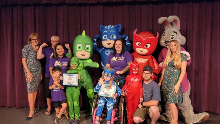Hasbro's PJ Masks Team up with Give Kids the World to Celebrate Real ...