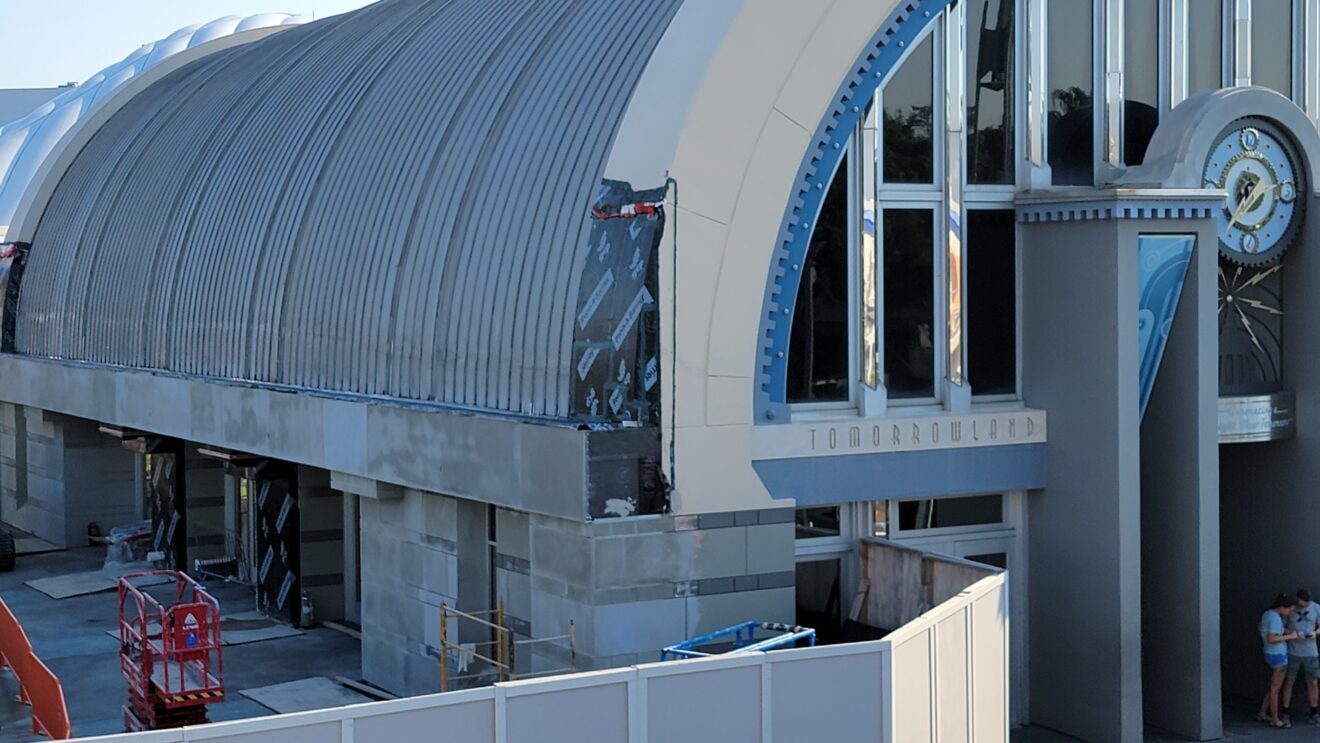 Scaffolding down at Tomorrowland's Power & Light Building | Chip and ...