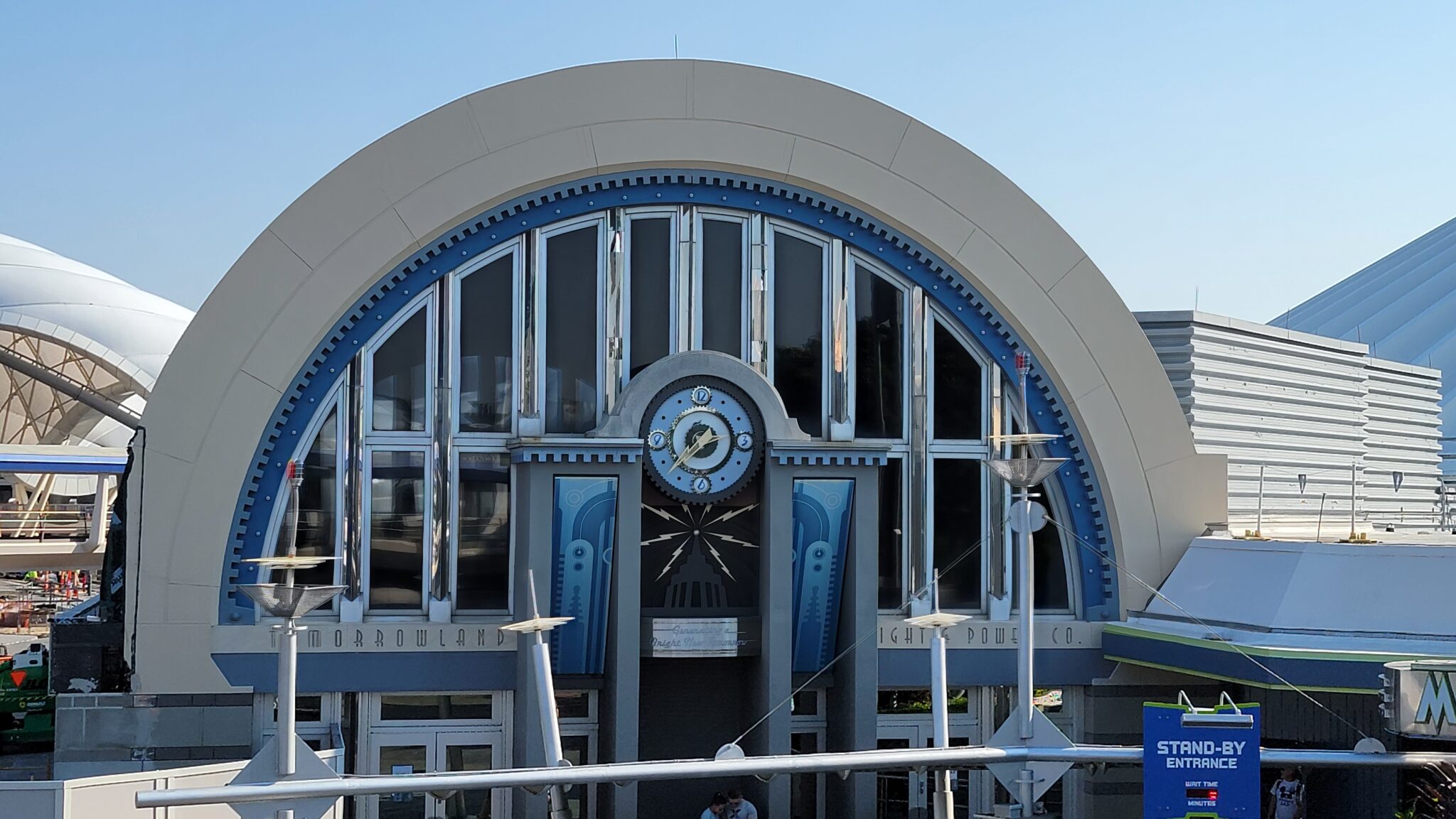 Scaffolding down at Tomorrowland's Power & Light Building | Chip and ...