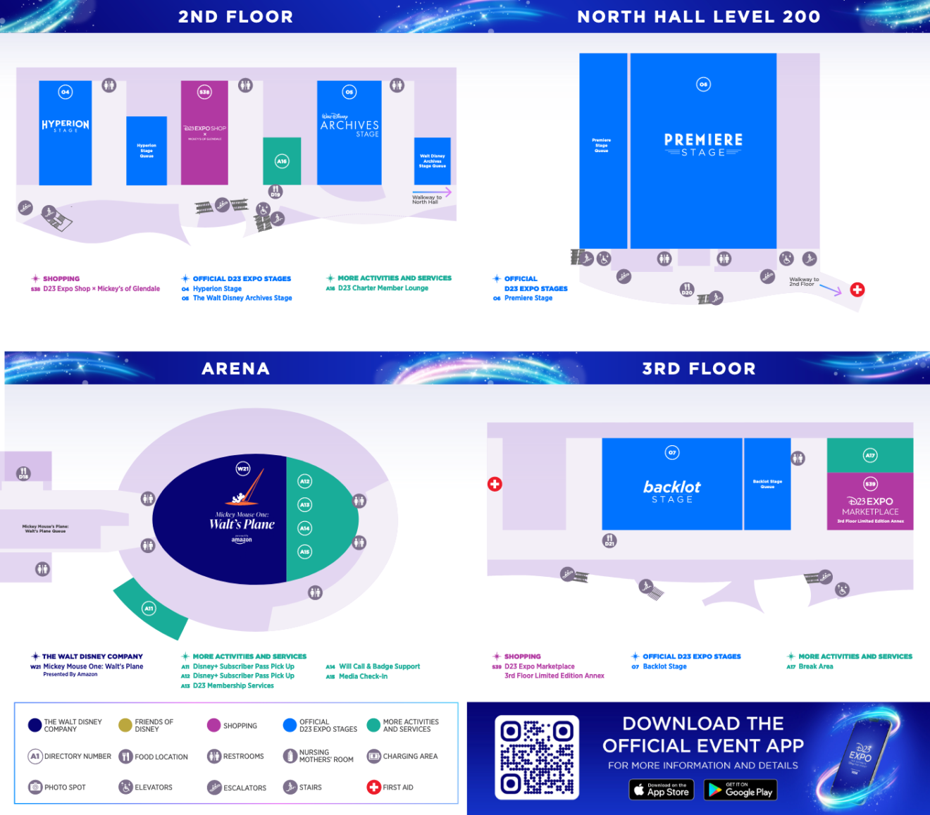Get a Sneak Peak at the D23Expo Floor Plan | Chip and Company