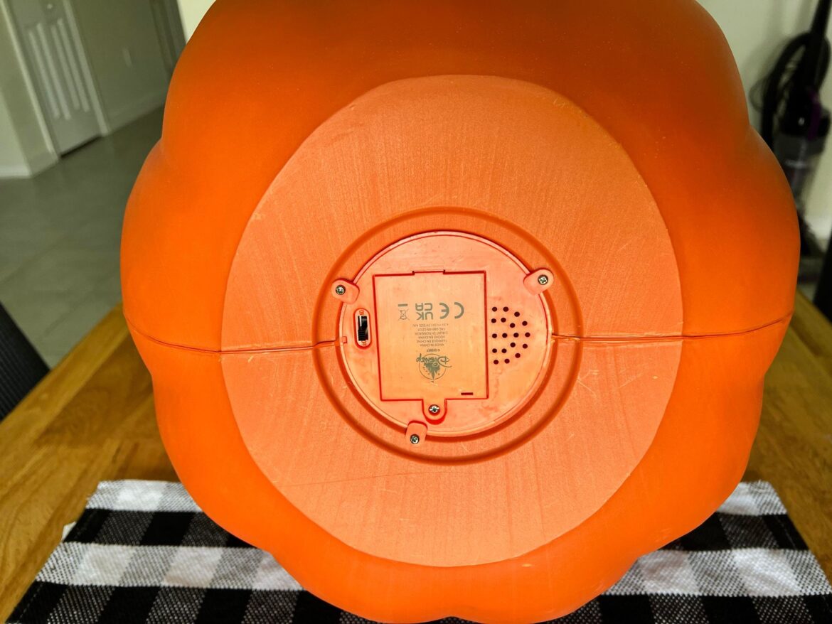 Giant HTF Light-Up Mickey Pumpkin spotted in Walt Disney World | Chip ...